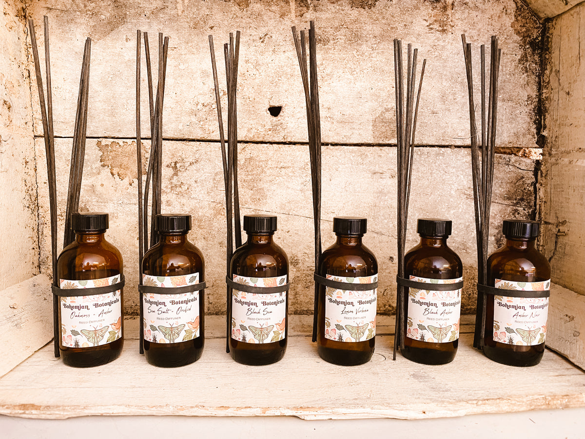 Bohemian Botanical Reed Diffuser – Boho Bungalow
